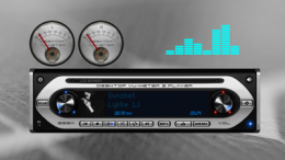 Desktop VU-Meter 4 Rainmeter Skin