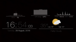 Simplicity Circles Rainmeter Skin