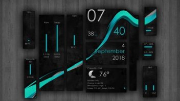 Showcase Undertale Rainmeter Theme